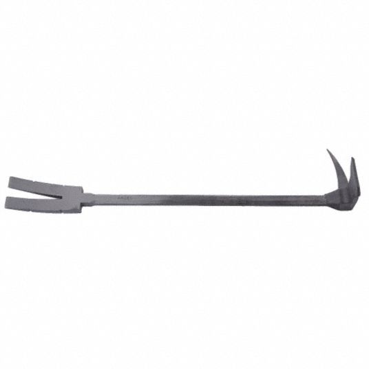 AAZEL Gray Halligan Tool, Number of Pieces 1, 27 in Overall Length ...