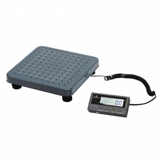MEASURETEK Platform Bench Scale with Remote Indicator, LCD Scale ...