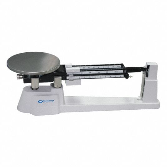 Compact Bench Scale, Graduated Beam Scale Display, Weighing Units g ...