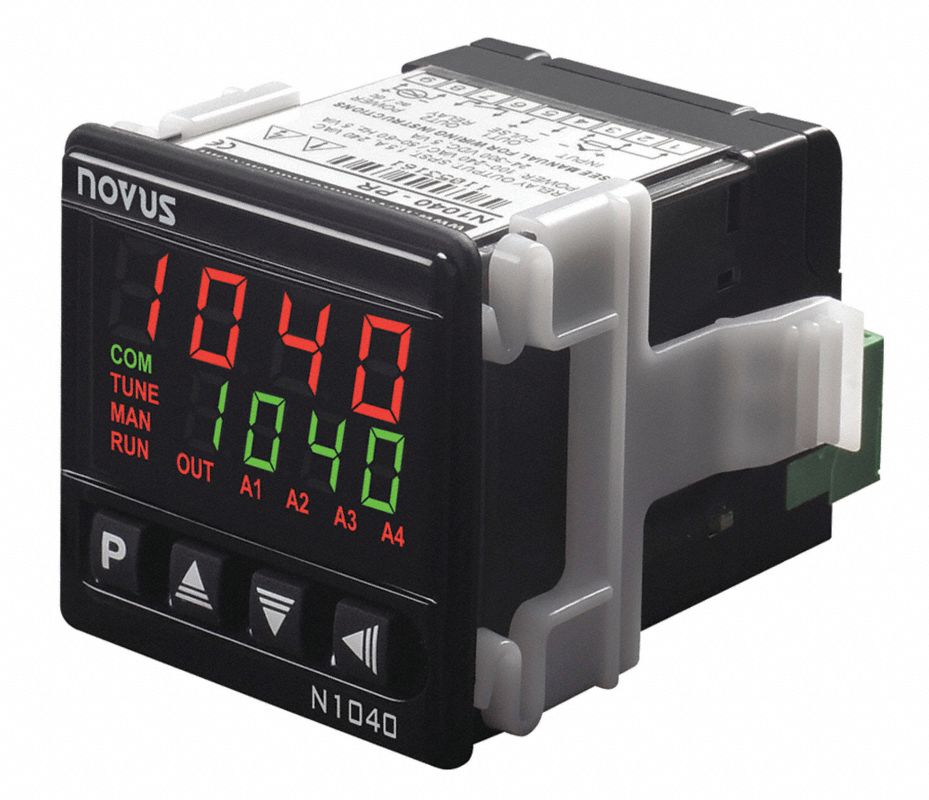 NOVUS Controlador de Temperatura, Tamaño DIN 1/16, Voltaje de Entrada ...