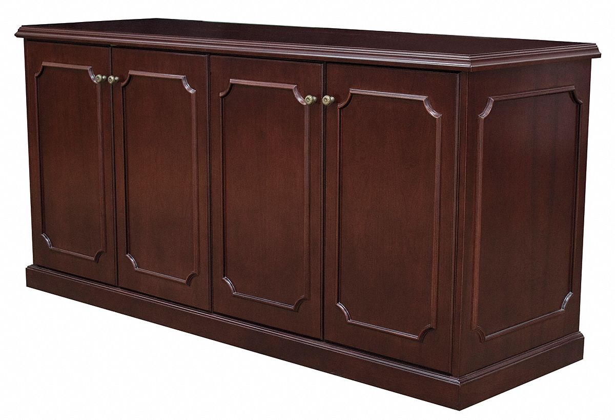 REGENCY, Mahogany, Wood Veneer, Storage Cabinet - 12T348|TVSC7236MH ...