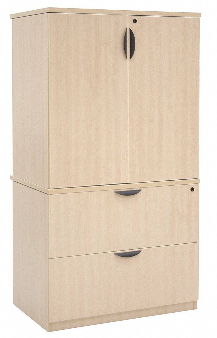 36 in x 24 in x 65 in Legacy Series Storage Cabinet w/ Lateral File ...