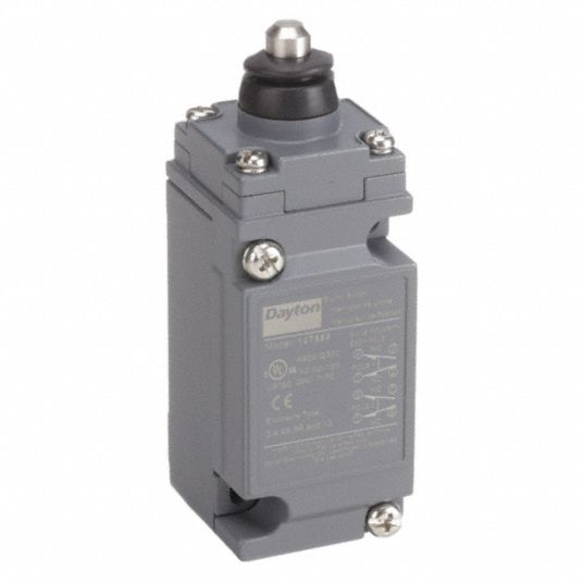DAYTON, Plunger Actuator, Plunger, Limit Switch - 12T884|12T884 - Grainger