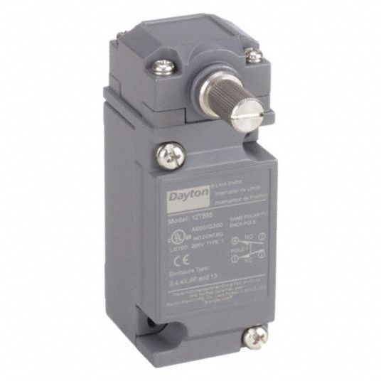 DAYTON, 37 mm Mounting Hole Vertical Center to Center Distance, Lever ...