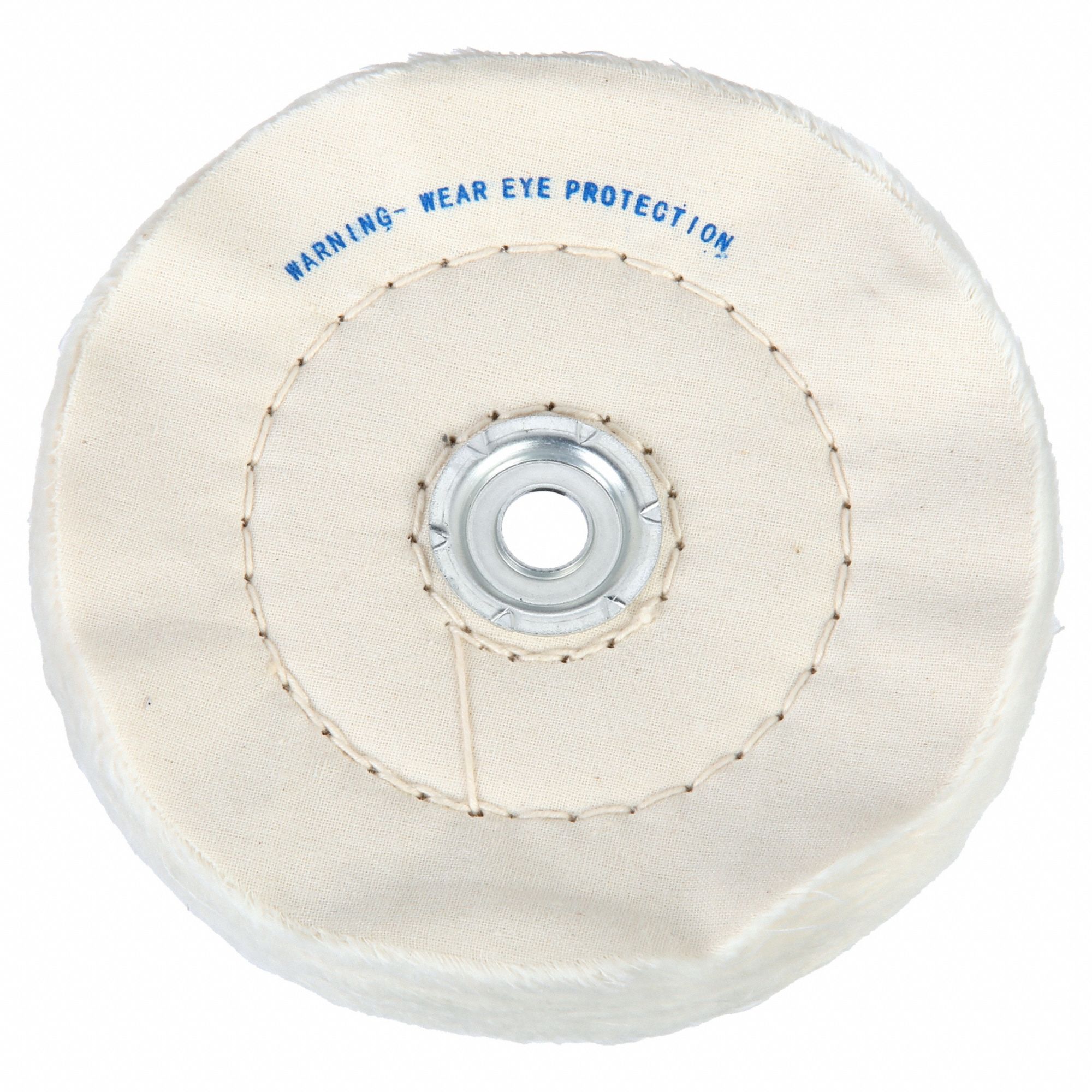 Cotton, Cushion Sewn, Buffing Wheel - 12U098|12U098 - Grainger
