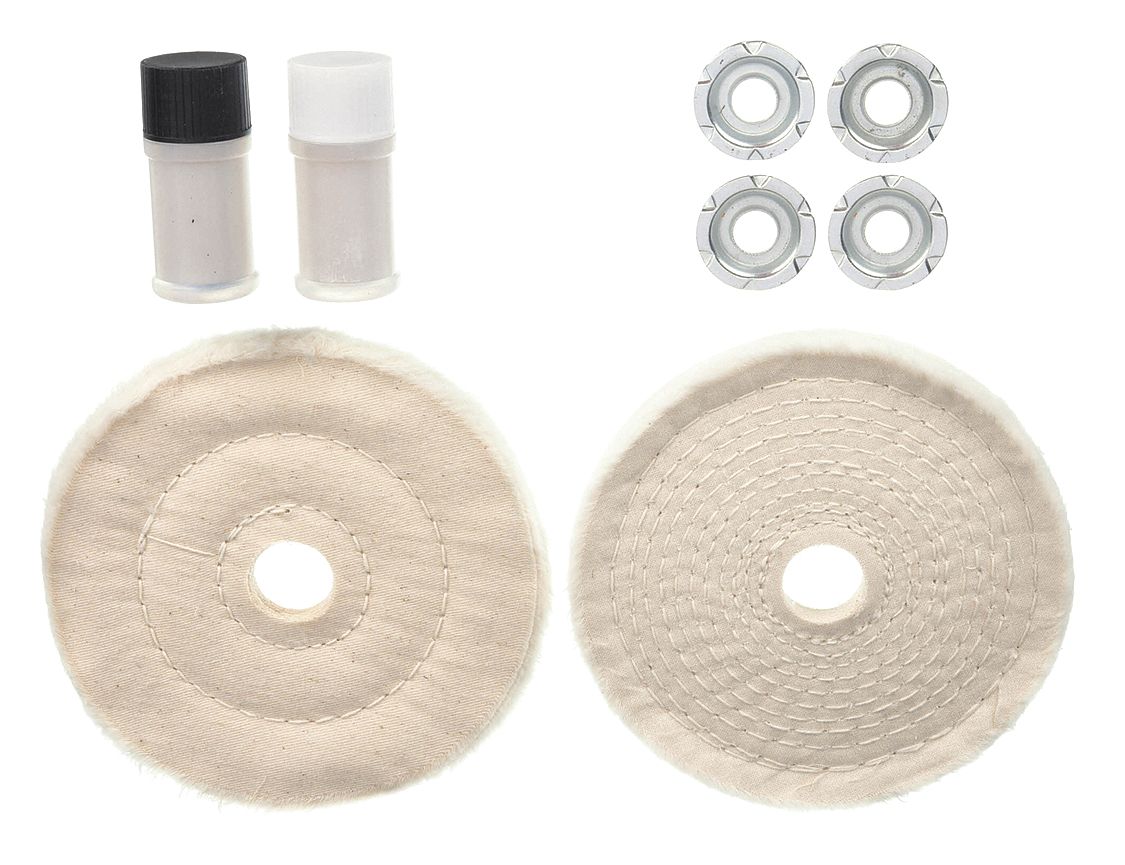 12U113, Soft Metal Buffing Kit - 12U113|12U113 - Grainger