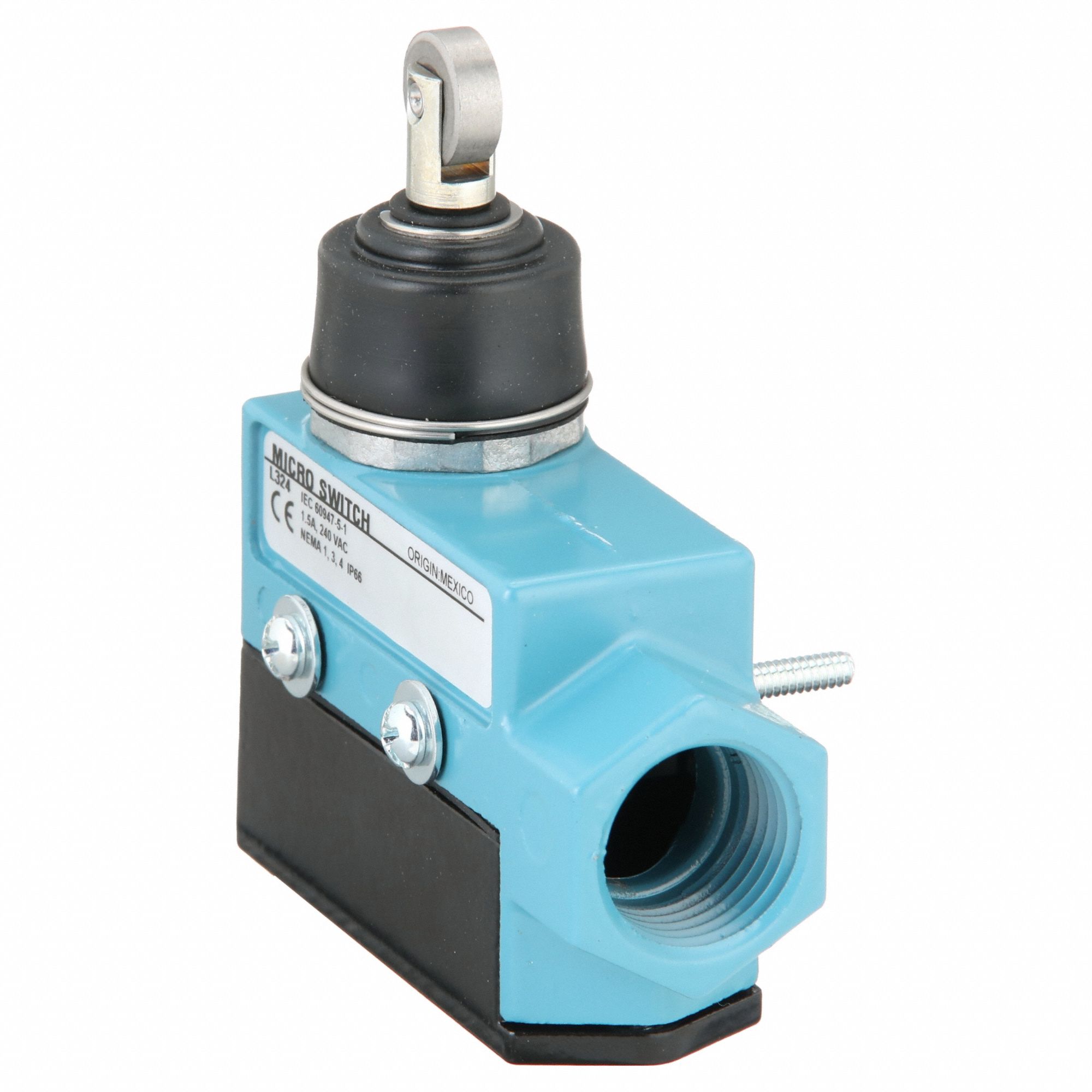 HONEYWELL, Roller Plunger, Metallic, Non Plug-In Limit Switch - 12U164|BZE6-2RN80 - Grainger