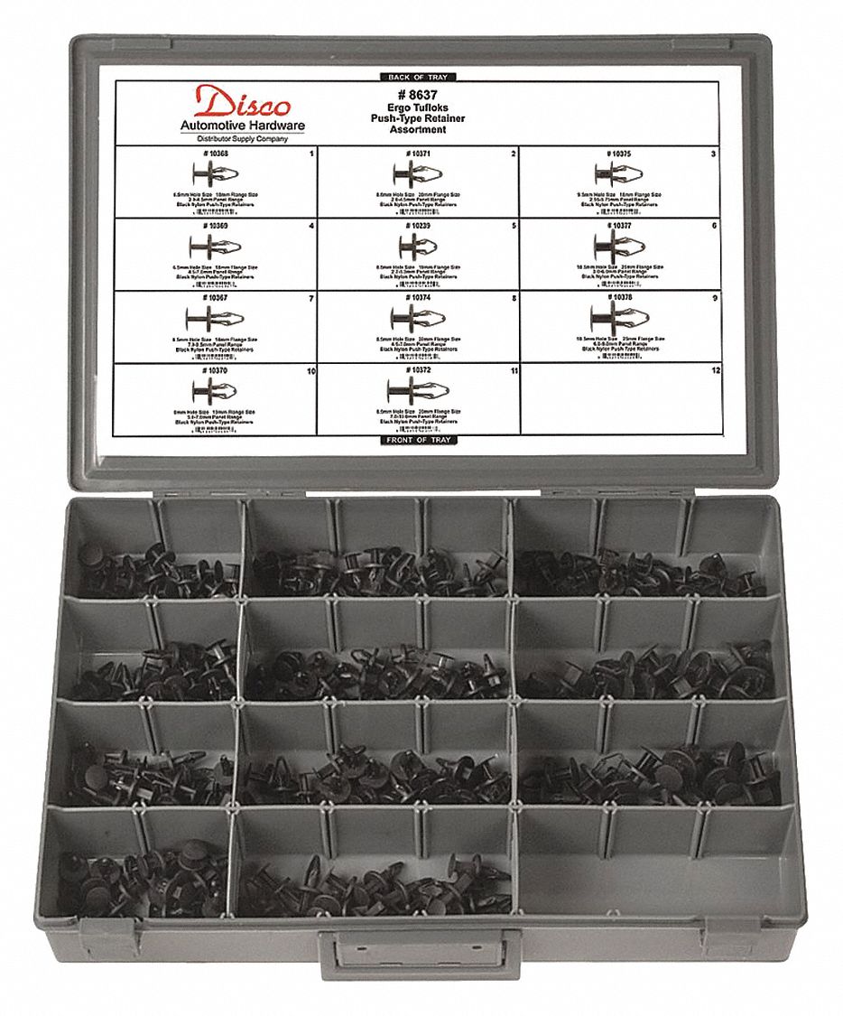 280 Pieces, Ergo Tuflok Retainer Assortment,280 pcs - 12U249|8637 ...