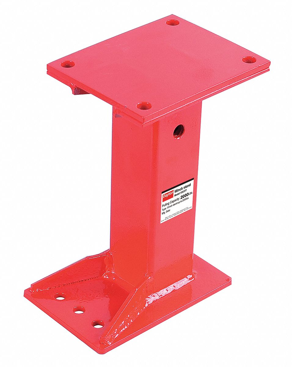 DAYTON Stand, For Use With Winches With Capacity 900 to 2000 lb ...