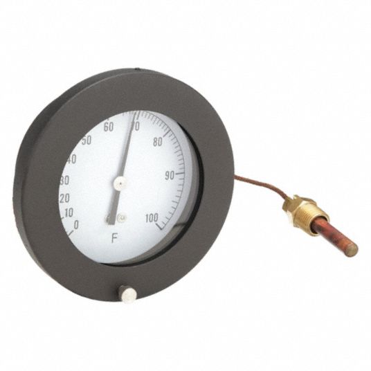Analog Panel Mount Thermometer - Grainger