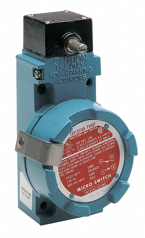 HONEYWELL, Roller Lever, Metallic, Explosion Proof Limit Switch ...