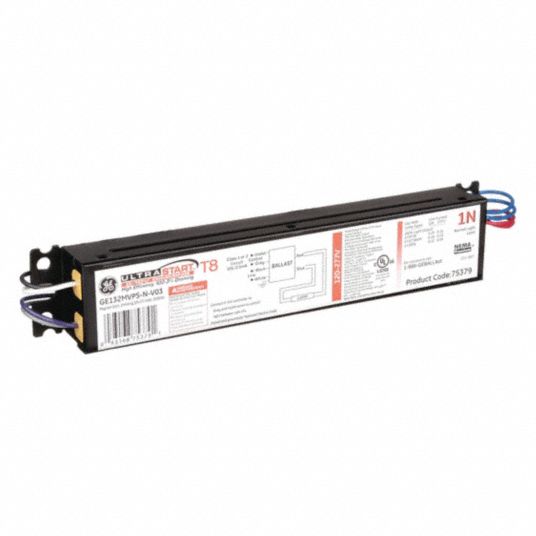 GE CURRENT, T8, 120 to 277V AC, Fluorescent Dimming Ballast - 12V429 ...