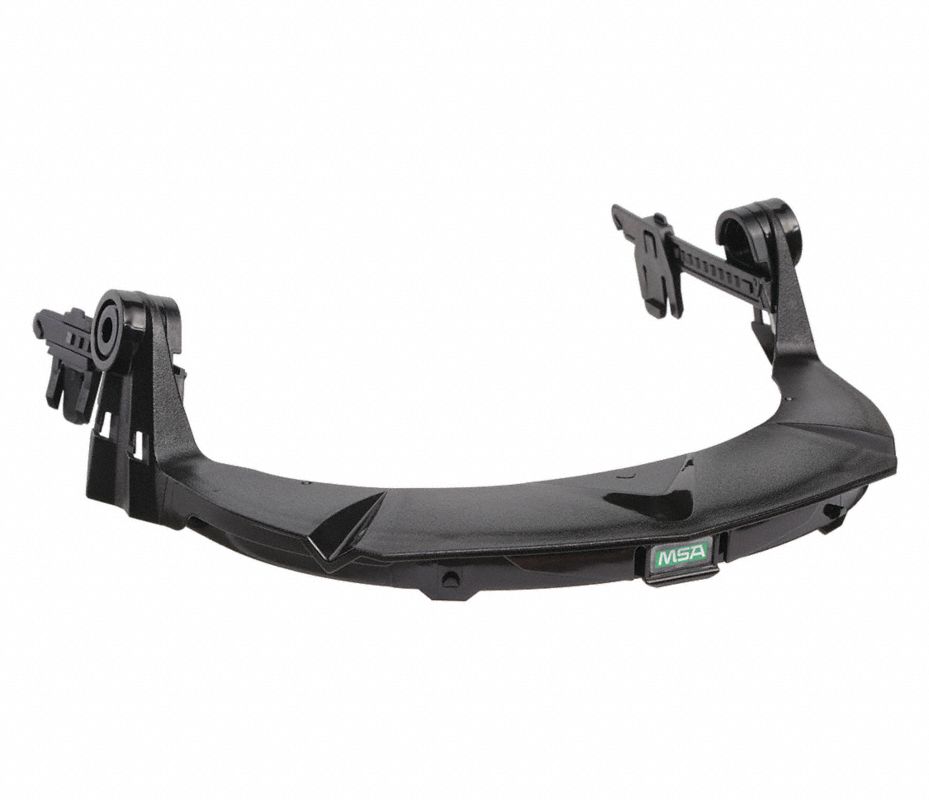 MSA Armazón de Protector Facial de Plástico Negro - 12V756 | 10121266 ...