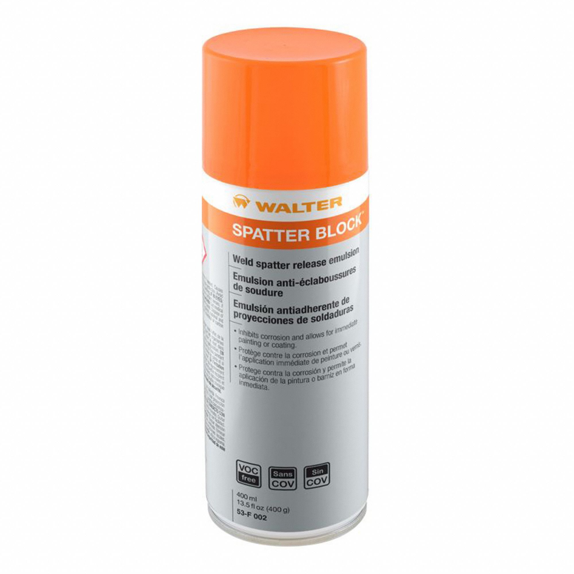 WALTER SURFACE TECHNOLOGIES ANTI-SPATTER E-WELD AEROSOL 500ML - General ...