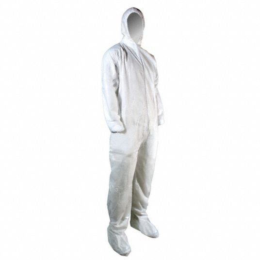 CELLUCAP, M, Spunbonded Polypropylene, Coverall - 12W273|5519M - Grainger