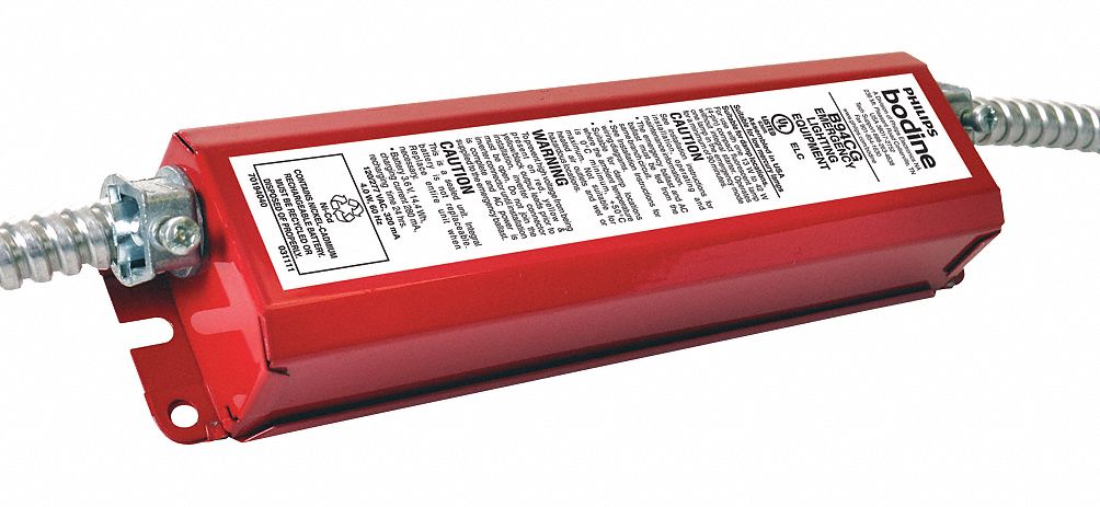 Compact Fluorescent Emergency Ballast, Input Voltage 120/277, Number of ...