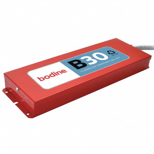 BODINE Emergency Fluorescent Ballast: 120 to 277V AC, 1_2 Bulbs ...