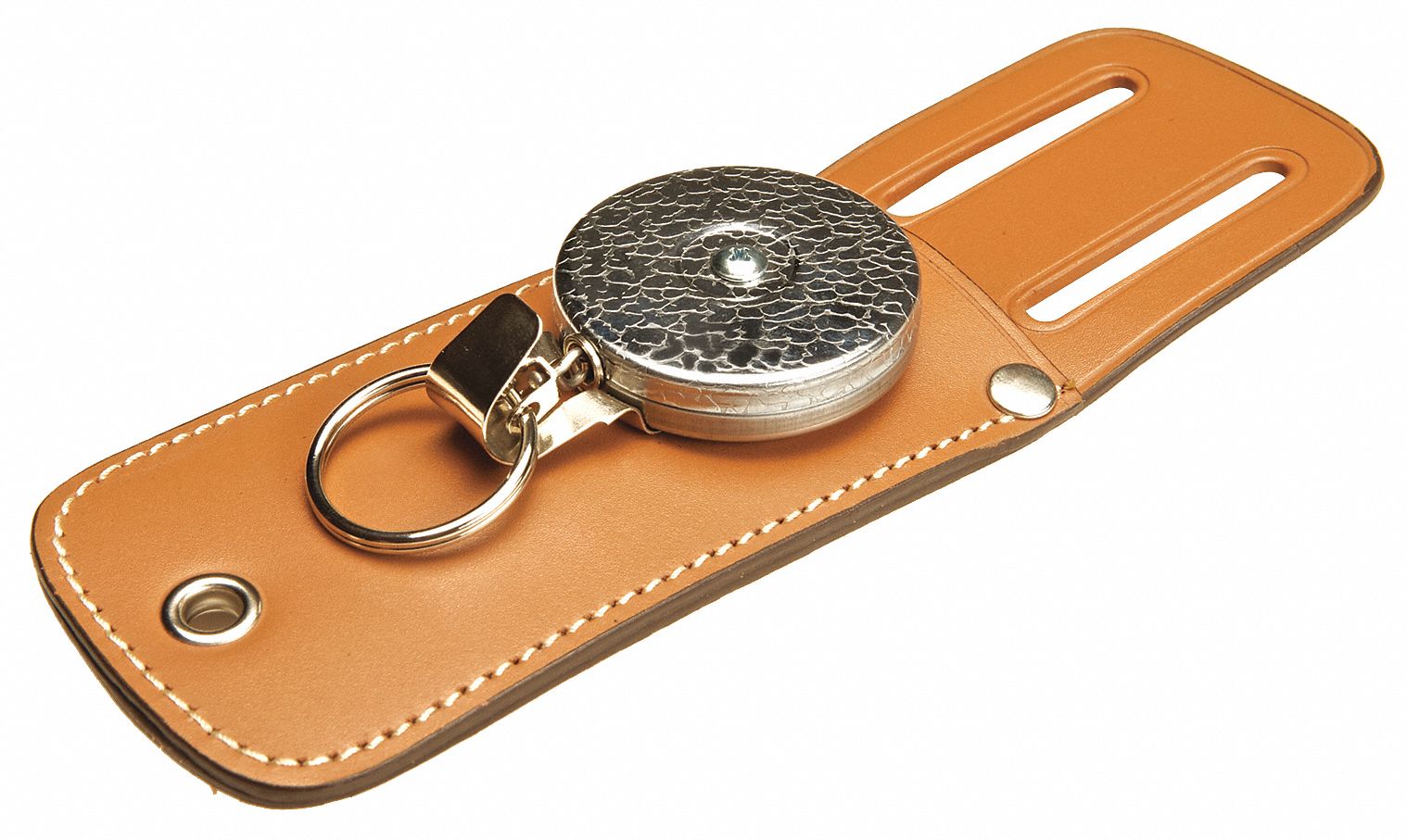 Key-Bak 9H Key-Bak Key Reel: Self-Retracting, Split, 1 1/8 in Ring Size ...