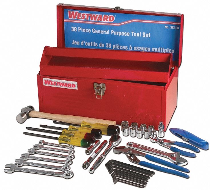 WESTWARD KIT TOOL 38PC - Master Sets - WSWSKC38 | SKC38 - Grainger, Canada