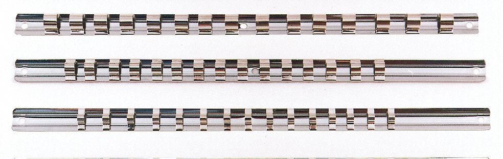 WESTWARD SOCKET HOLDER RAIL 1/2IN DR - Tool Storage Accessories ...