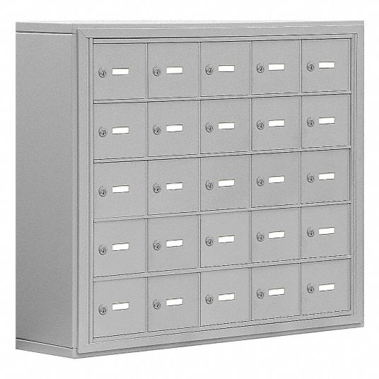 SALSBURY INDUSTRIES, 37 in x 9 1/4 in x 31 in, 5 Tiers, Cell Phone ...