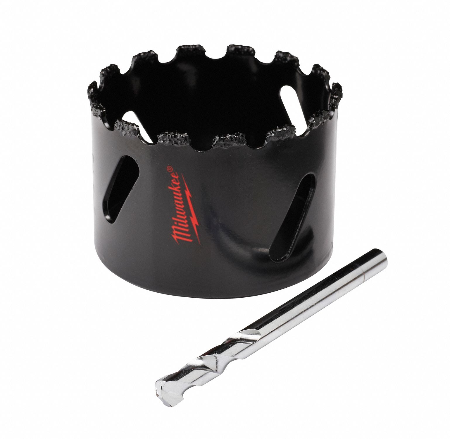 MILWAUKEE, 2 1/2 in Saw Dia., 1 1/2 in Max. Cutting Dp, Hole Saw - 12Y458|49-56-0456 - Grainger