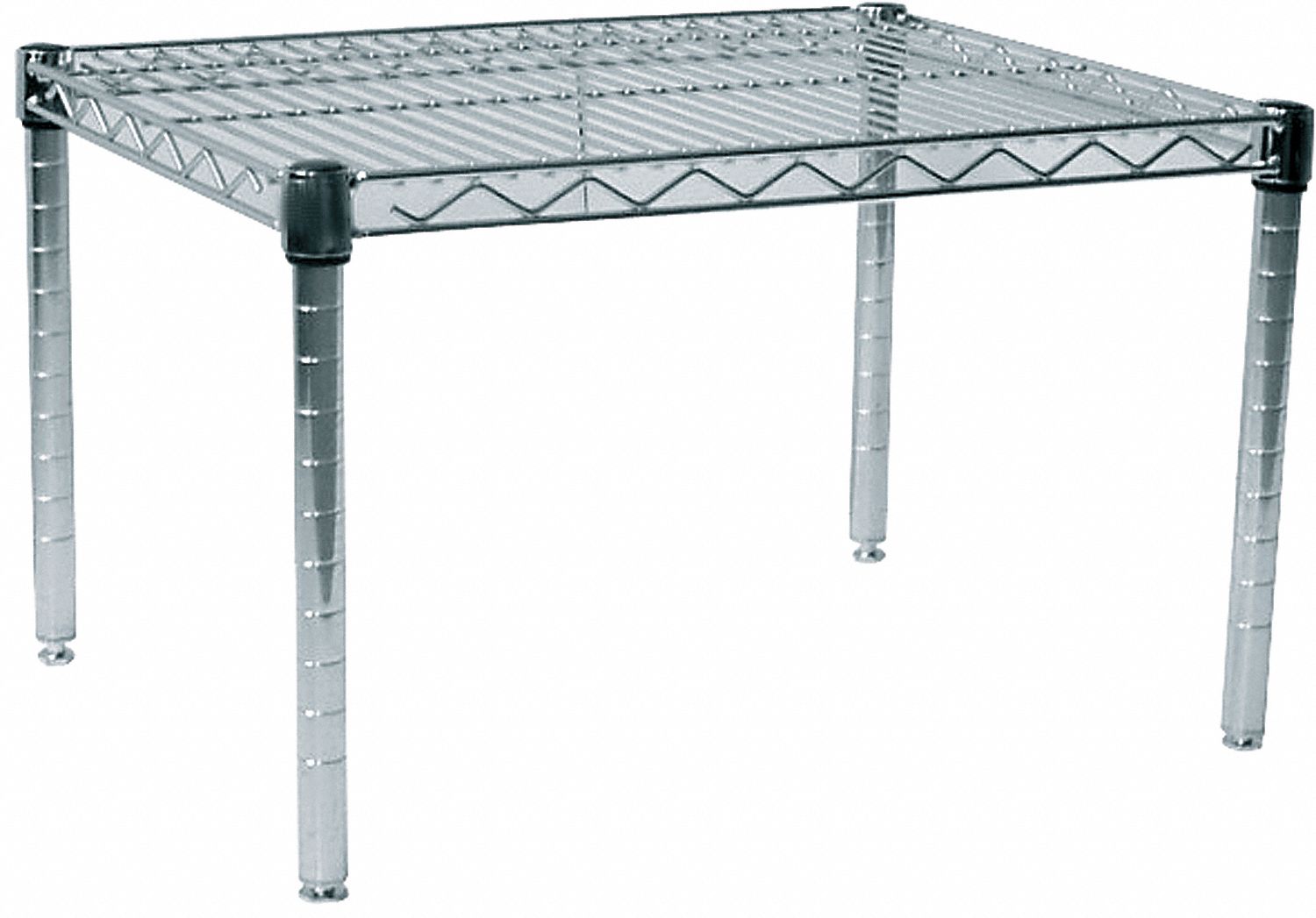 APPROVED VENDOR DUNNAGE CHROME WIRE 24X18X14.5 - Dunnage Racks ...