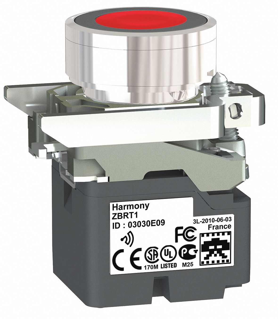 SCHNEIDER ELECTRIC, 22 mm Panel Mounting Size, Wireless Push Button ...