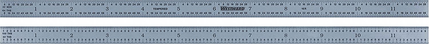 WESTWARD RULE FLEXIBLE 12 IN 16R GRADUATIONS - Rules and Straight Edges ...