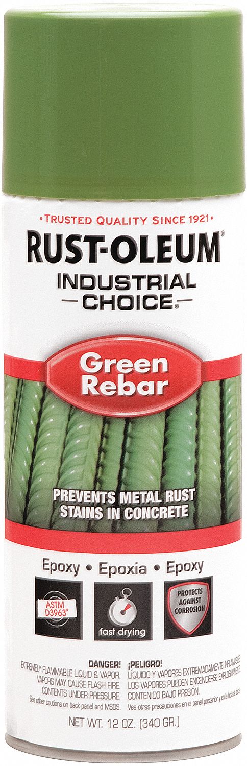 RUST-OLEUM EPOXY 12 OZ GREEN REBAR - RLM261937 | 261937 - Grainger, Canada