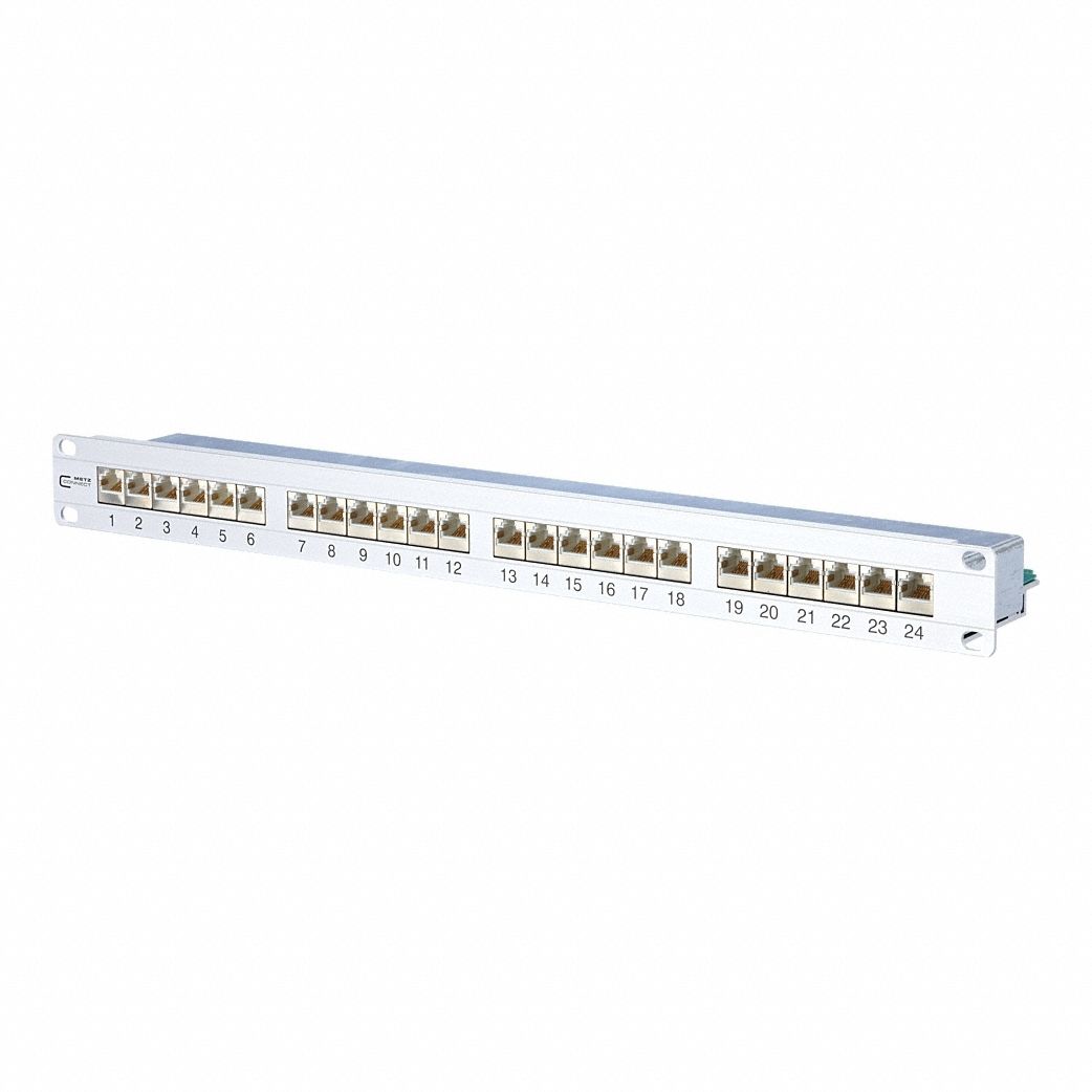 METZ CONNECT, Rack, Anodized Aluminum, Patch Panel - 802L14|130855-E ...