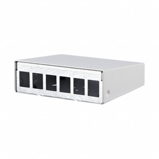 METZ CONNECT, Surface, Steel, RJ45 Housing - 802L30|130861-0602KE ...