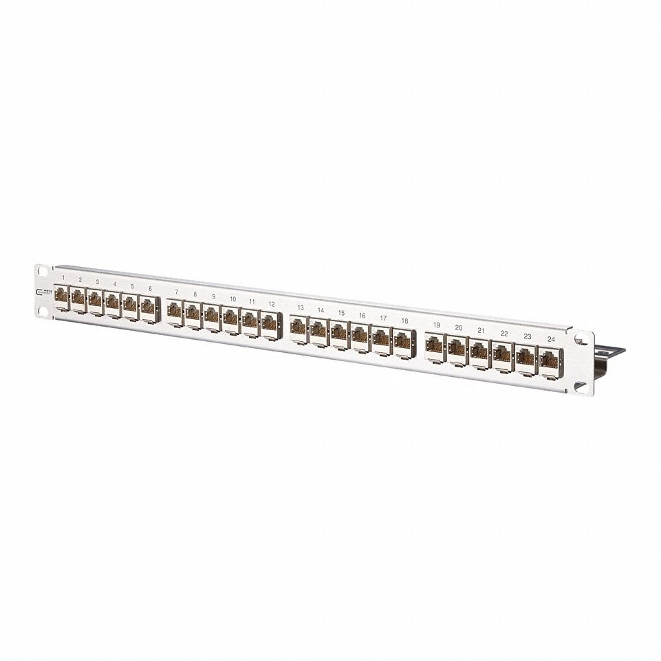 METZ CONNECT, Rack, Stainless Steel, Patch Panel - 802L19|130921-E ...