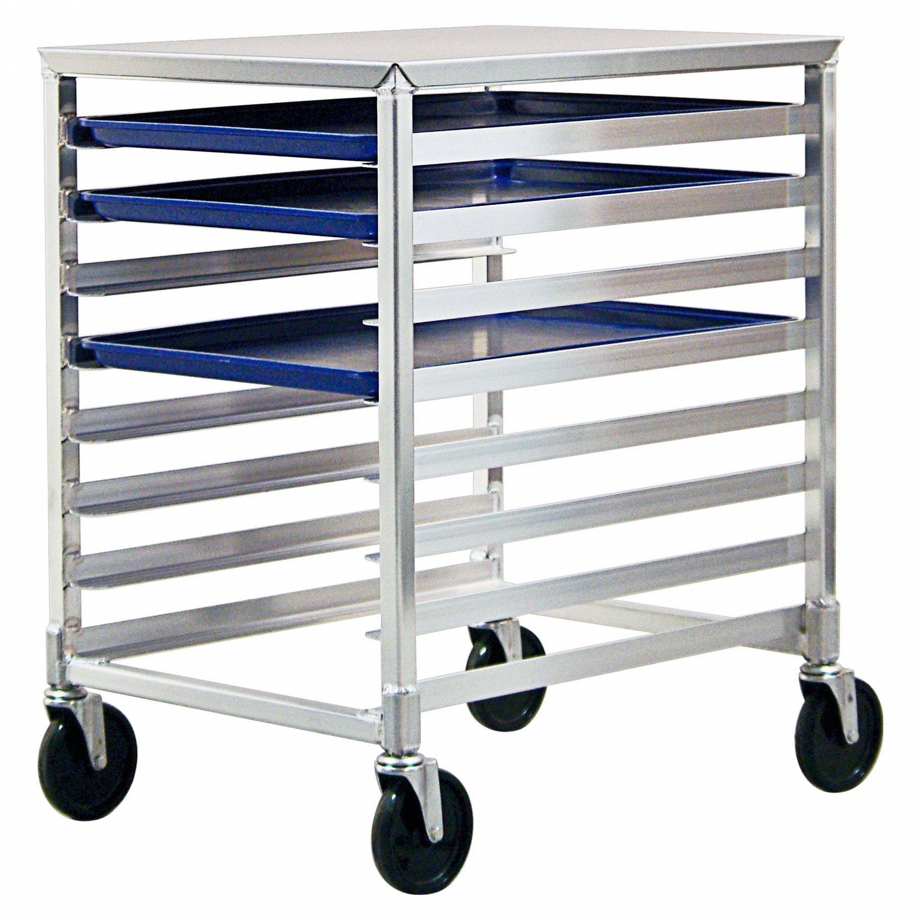 NEW AGE INDUSTRIAL, 8 Slots, 3 in Betw Shelves, Sheet Pan Rack - 806UM6 ...