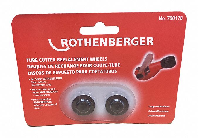 ROTHENBERGER, 2, Cutter Wheel Replacement,PK2 - 131V02|70017B - Grainger