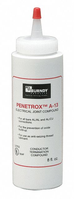 BURNDY Inhibidor de Óxido, Al a Al/Al a Cu,8 oz - 131W44 | PENA138 ...