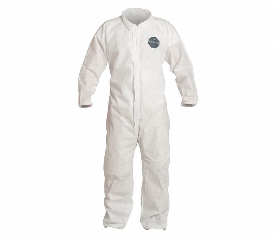 DUPONT Overol Desechable con Cuello SMS Blanco Talla 3XG - Overoles ...