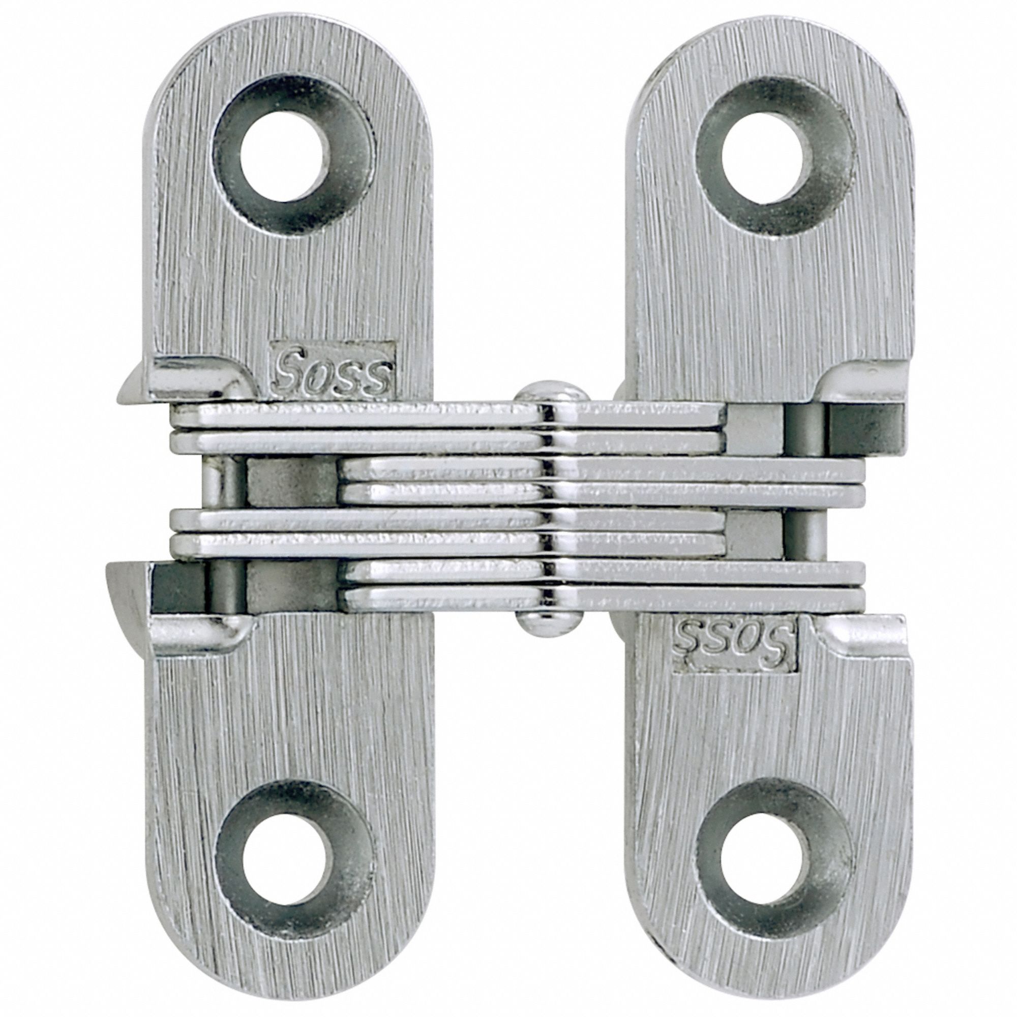 SOSS, 1 3/4 in Leaf Ht, 1/2 in Leaf Wd, Concealed Hinge - 801H73 ...