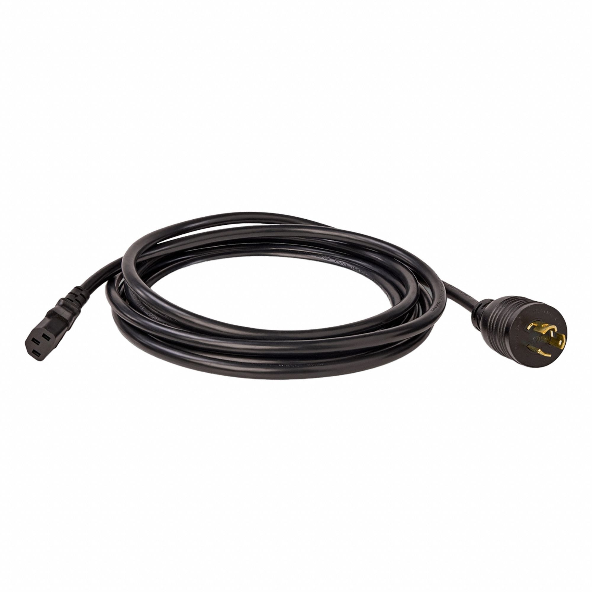 LABCONCO, Twist Lock Power Cord, 2 in Overall Wd, Twist Lock Power Cord ...