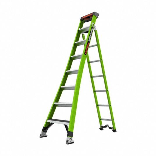 LITTLE GIANT, 3 Configurations, Fiberglass, Combination Ladder - 61LT31 ...