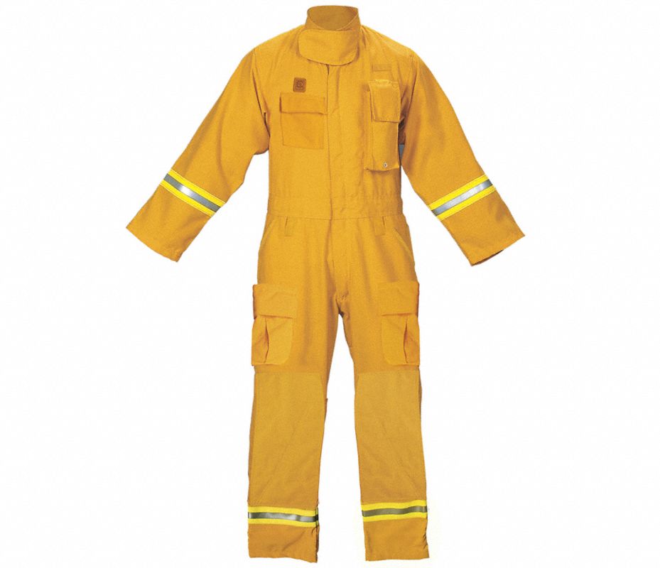 FIRE-DEX Overol d/Protección Antiincnds,XL,Amrill - 13A476 ...