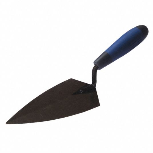 Pointing Trowel,7 x 3-1/8,Stl,Soft-Grip - Grainger