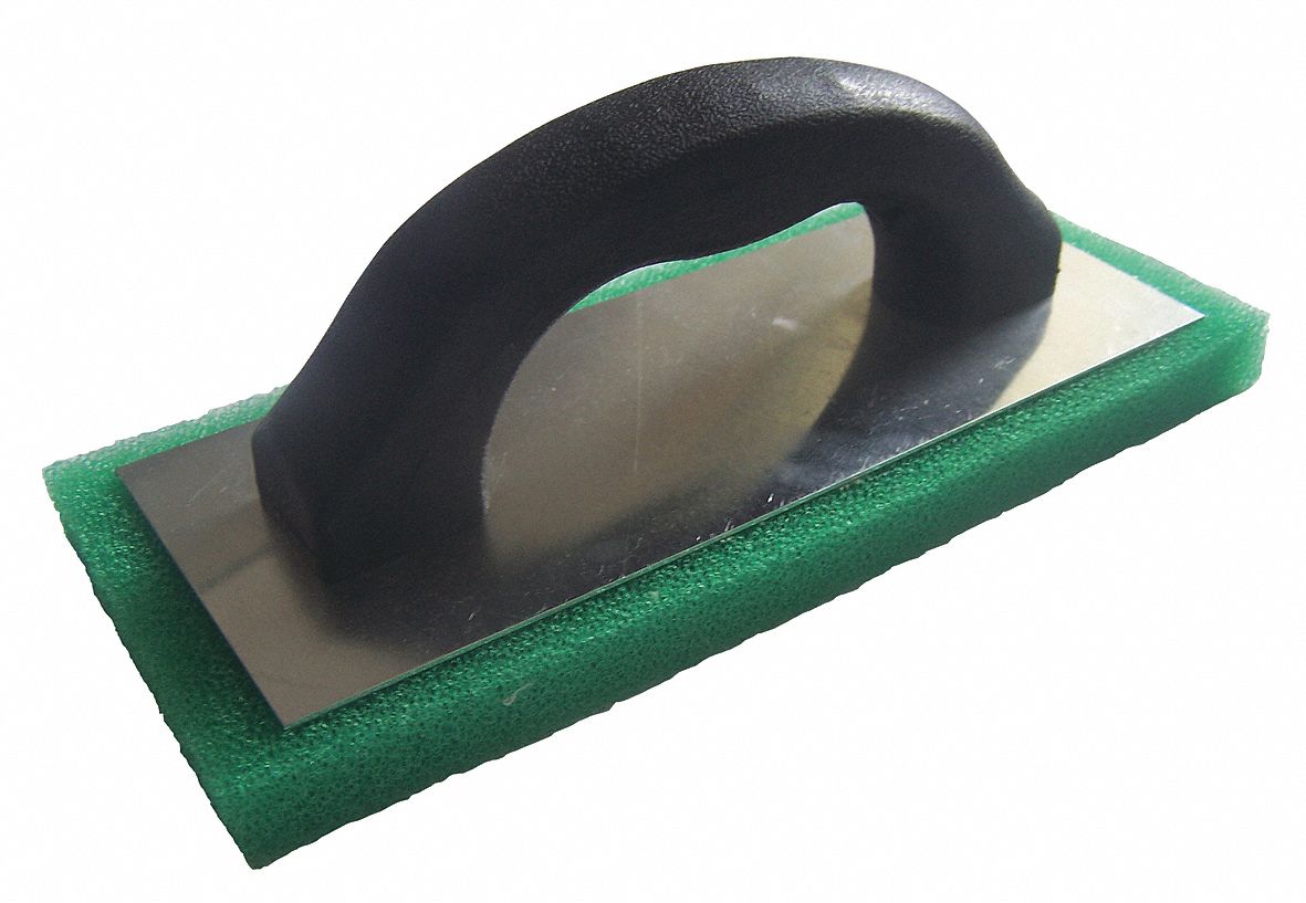 Sponge Float,10x4x5/8,Grn Cellulose Foam - Grainger