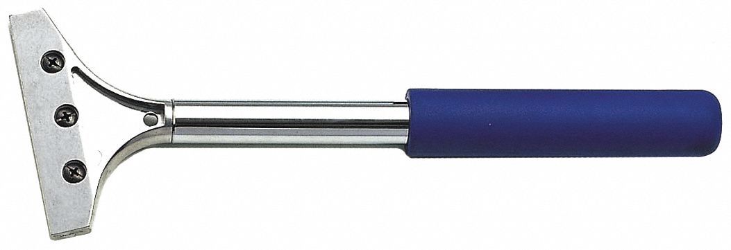 WESTWARD, Bld. Mat. Carbon Steel, Hdl. Mat. Steel/Foam Grip, Scraper ...