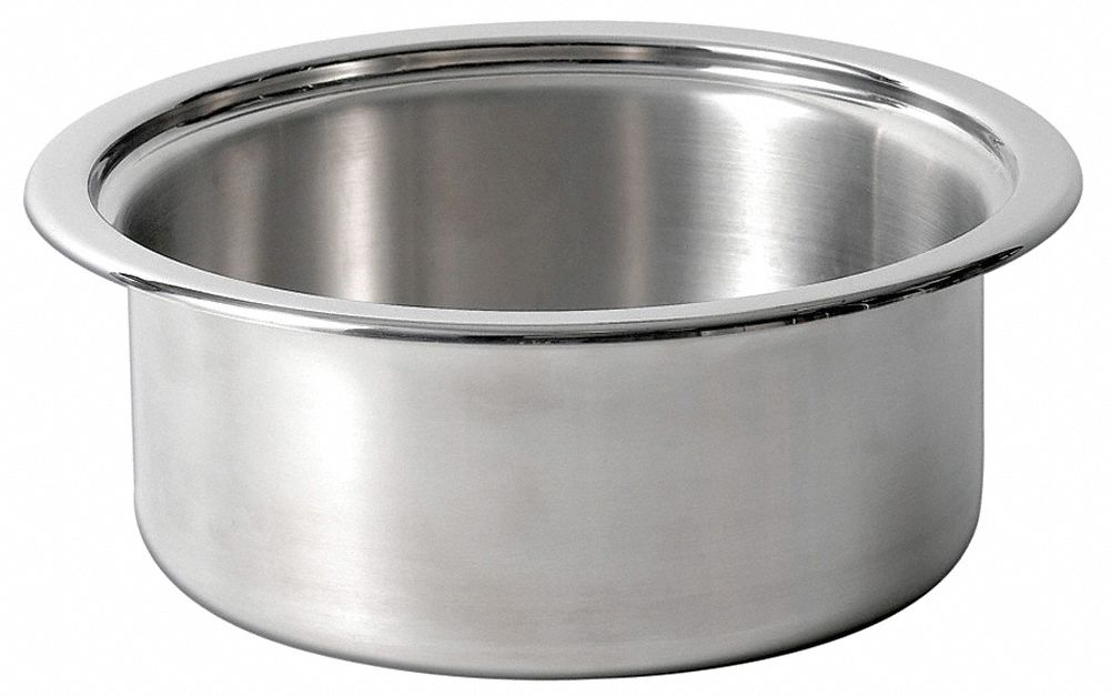 Insert Pan, For Use with 5.7 Qt Pot, 3 Capacity (Qt.), 10-3/8 Overall ...