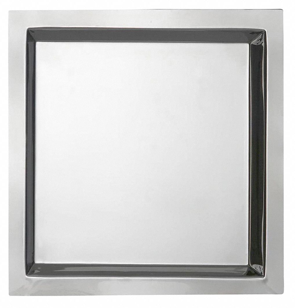Serving Tray,13x13,Stainless Steel - Grainger