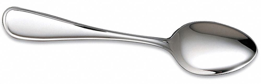 8 3/5 in Stainless Steel Table Serving Spoon with Tuscany Pattern; PK12 ...