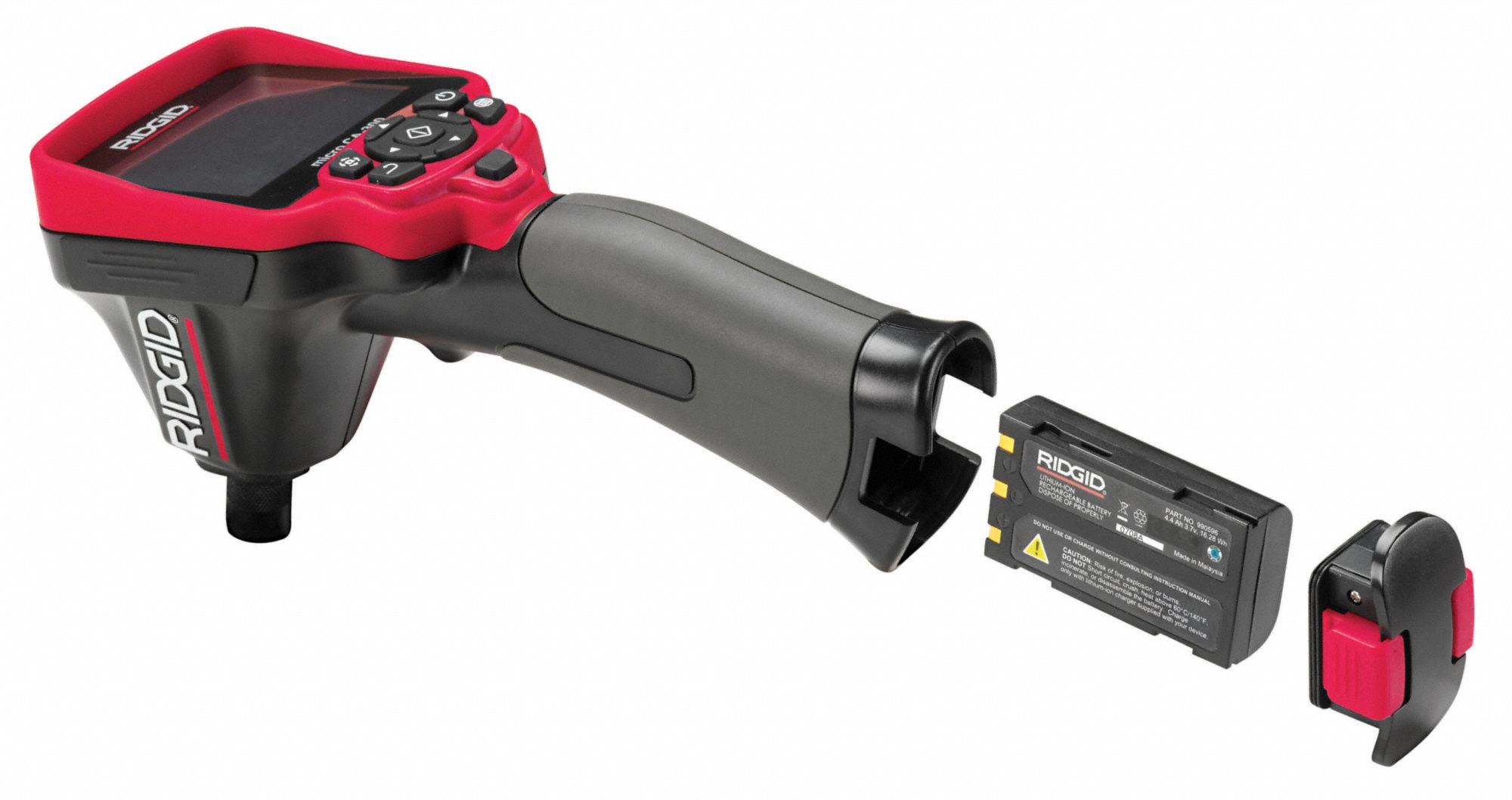 RIDGID Video Borescope, 3.5 In, 36 In Shaft - 13C591|37888 - Grainger