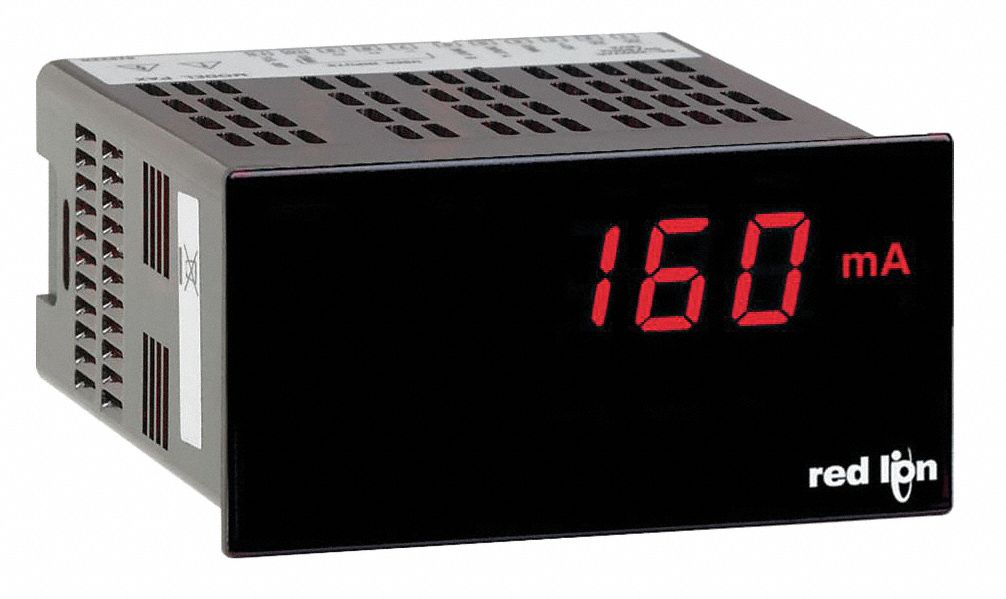 RED LION, DC Current Meter, DC Current, DC Current Meter - 793J80 ...