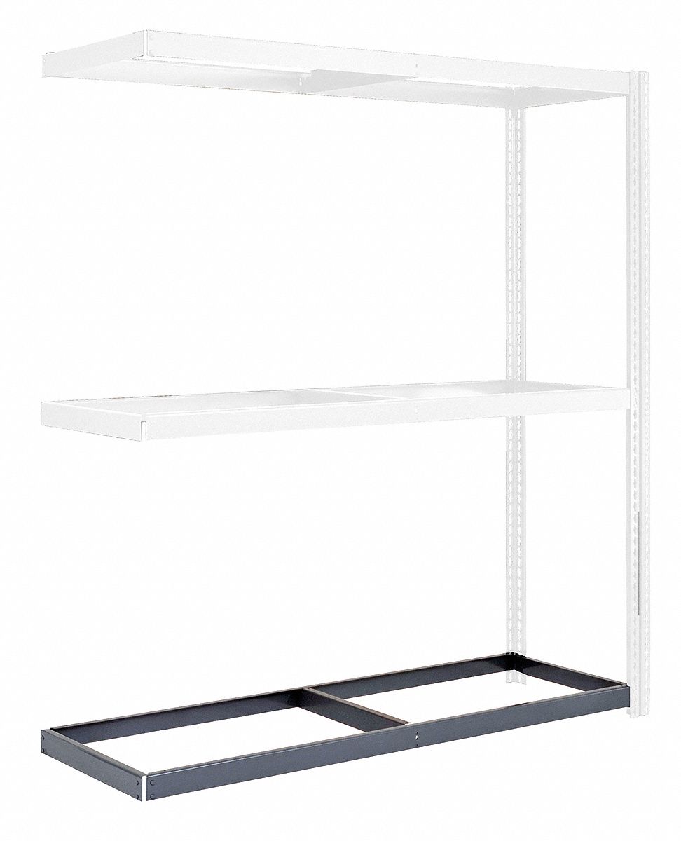 EDSAL, 48 in x 24 in, 2,250 lb Load Capacity, Shelf - 13D157|BSRR-604 ...
